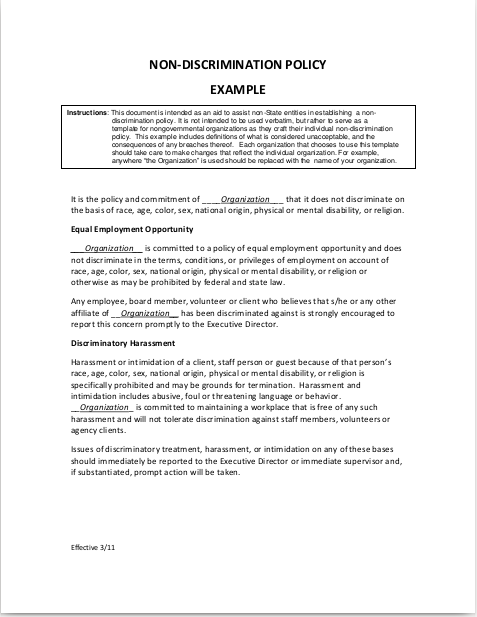 Policy - 35+ Examples, Format, Pdf | Examples
