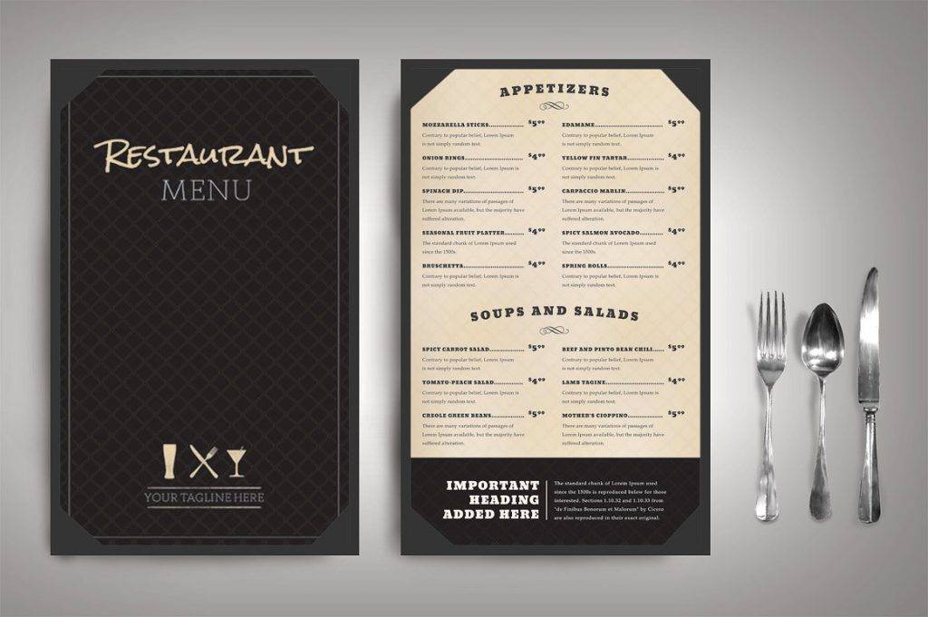 Modern Menu 12 Examples Modern Menu 12 Examples