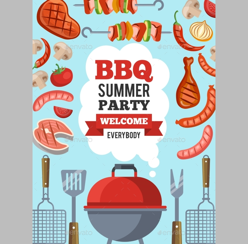 BBQ Party Invitation - 21+ Examples, Format, Pdf | Examples