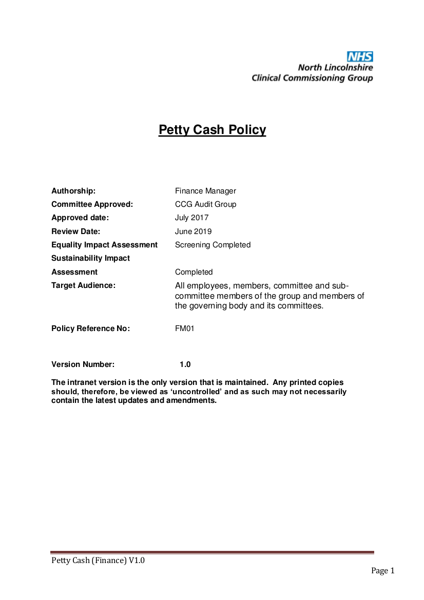 Recommendation Petty Cash Certificate For Audit Format Company Final Recommendation Petty Cash Certificate For Audit Format Company Final