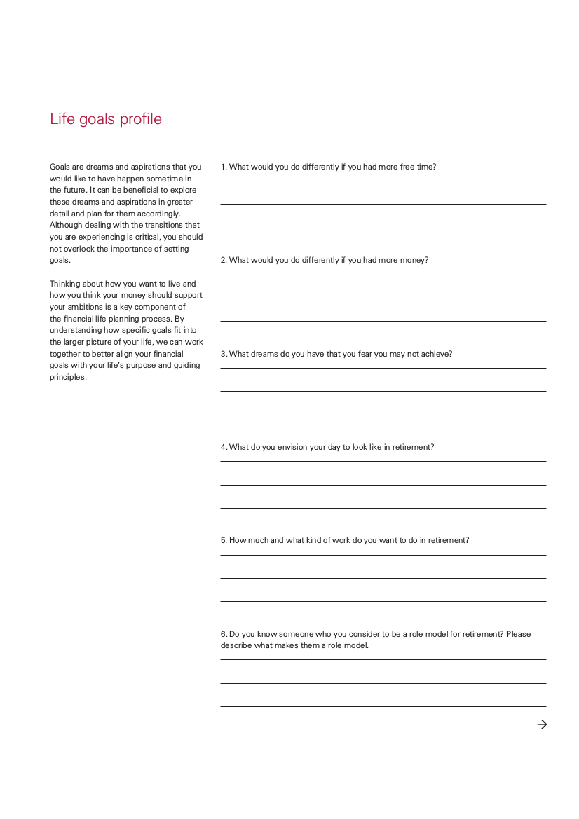 Life Goals - 10+ Examples, Format, Sample | Examples