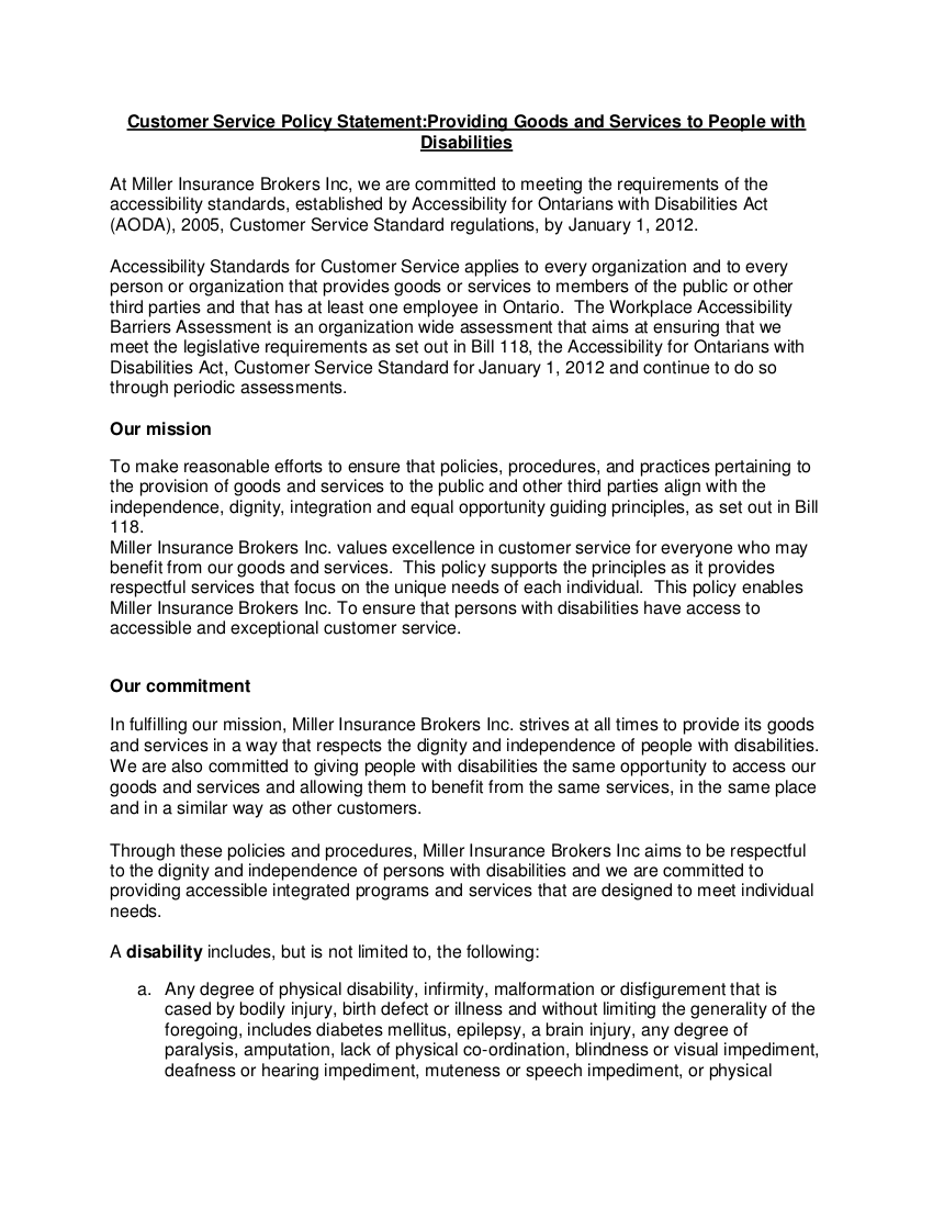 Customer Service Policy 22 Examples Format Pdf Examples