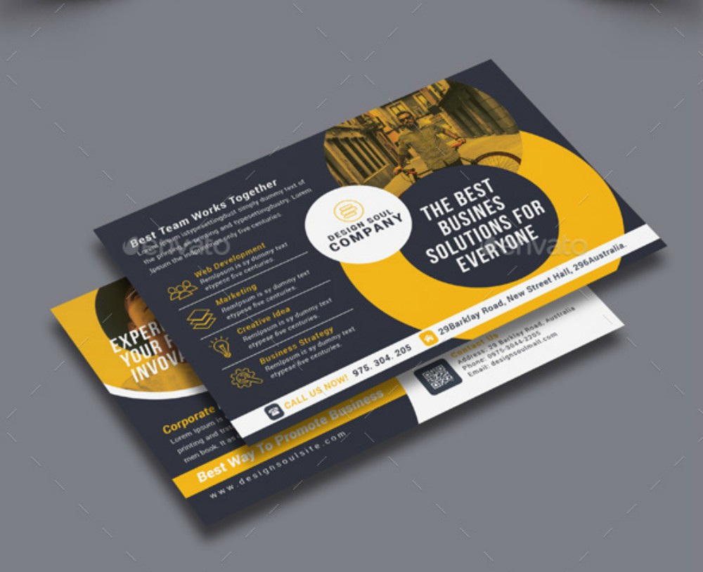 FREE 9 Small Business Postcard Examples In PSD AI EPS Vector 