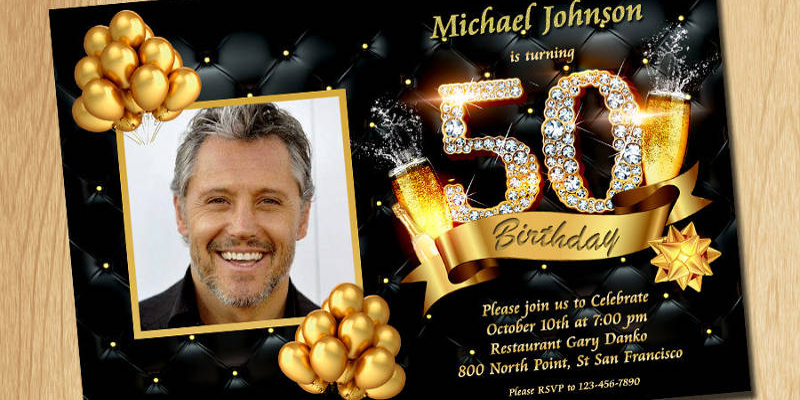 50th Birthday Invitation 13 Examples Format Pdf Examples