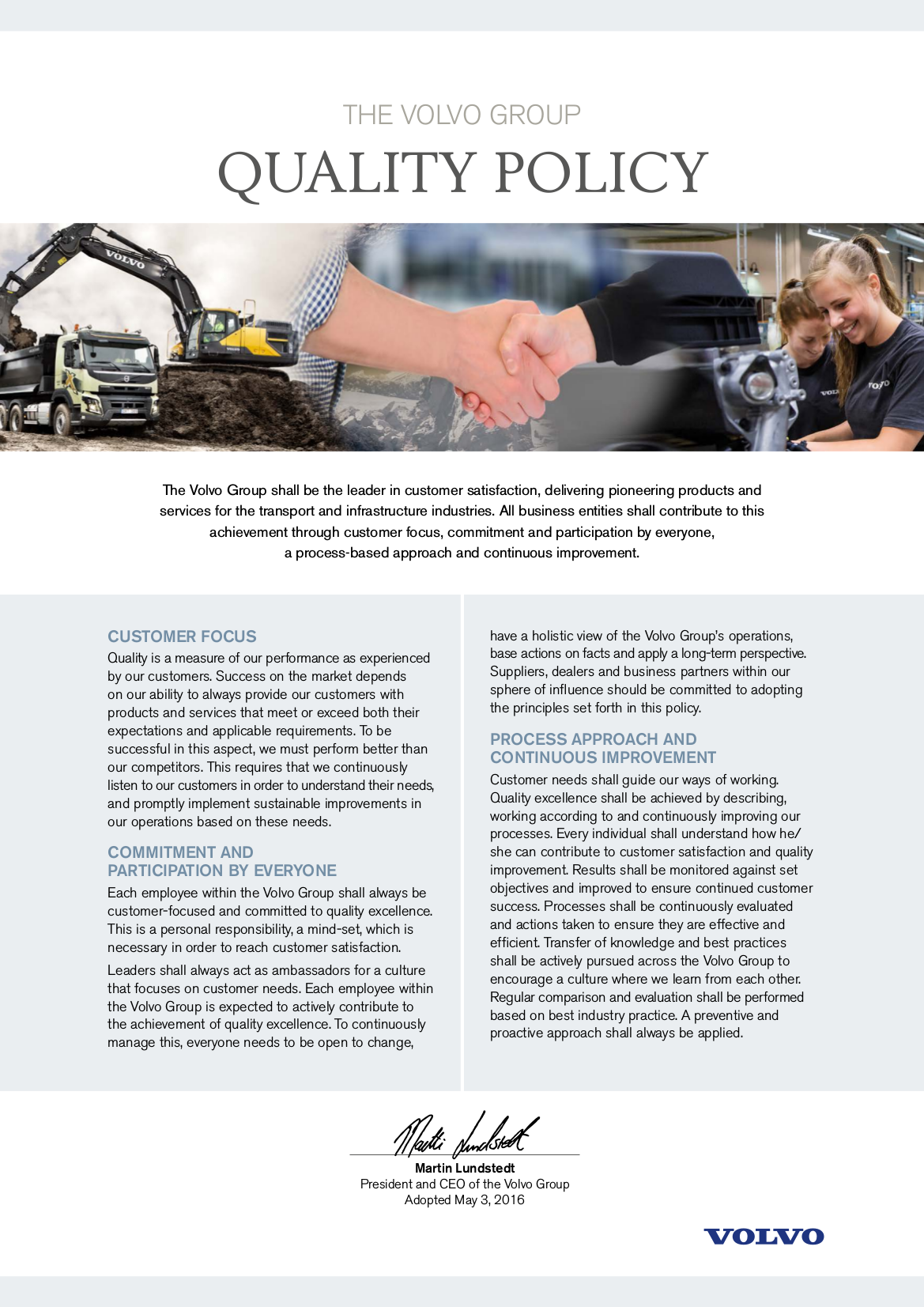 Examples of Quality Policy - 18+ in PDF | Google Docs | Pages | Word ...