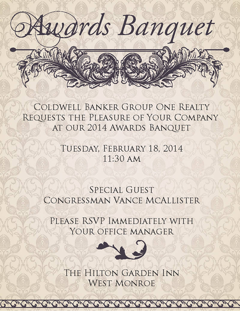 Banquet Invitation 7 Examples Format Pdf Examples