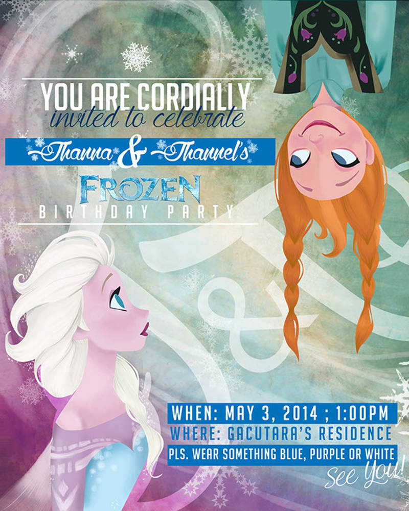 Frozen Birthday Invitation - 16+ Examples, Format, Pdf | Examples