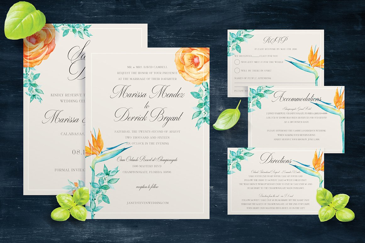 Resort Wedding Invitation - 14+ Examples, Format, Pdf | Examples