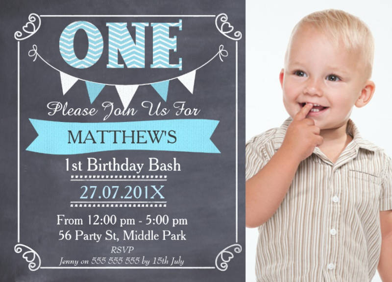 Baby Boy First Birthday - 14+ Examples, Format, Pdf | Examples