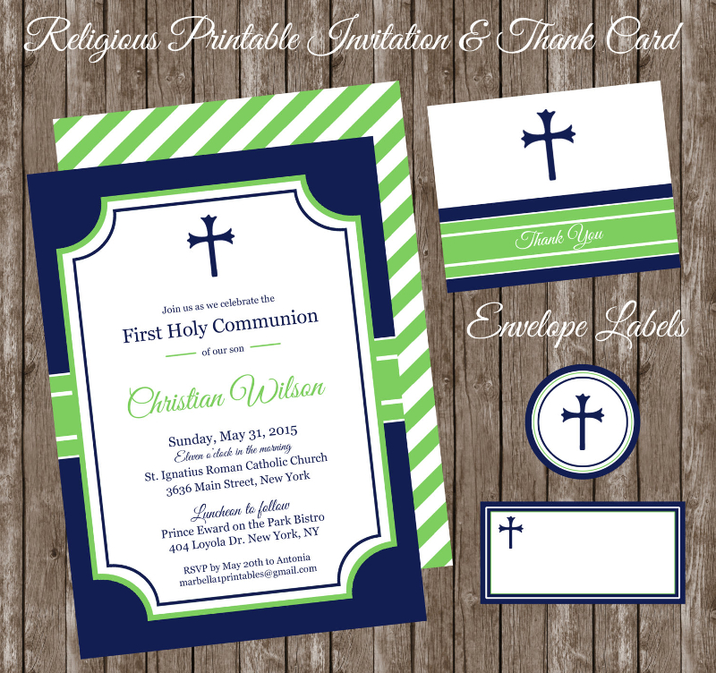 First Communion Invitation 15 Examples Format Pdf Examples