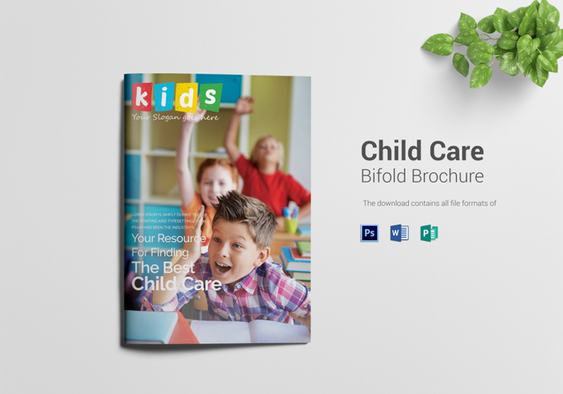 Child Care Brochure - 13+ Examples, Format, Pdf | Examples