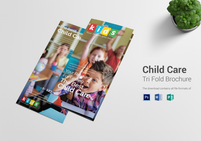 Child Care Brochure - 13+ Examples, Format, Pdf | Examples
