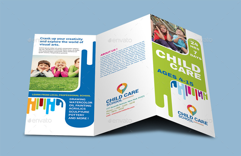 Child Care Brochure - 13+ Examples, Format, Pdf | Examples