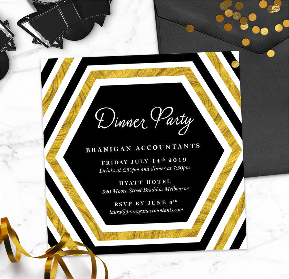 Corporate Party Invitation - 15+ Examples, Format, Pdf | Examples
