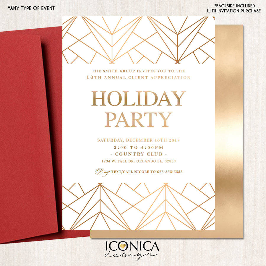 Corporate Event Invitation