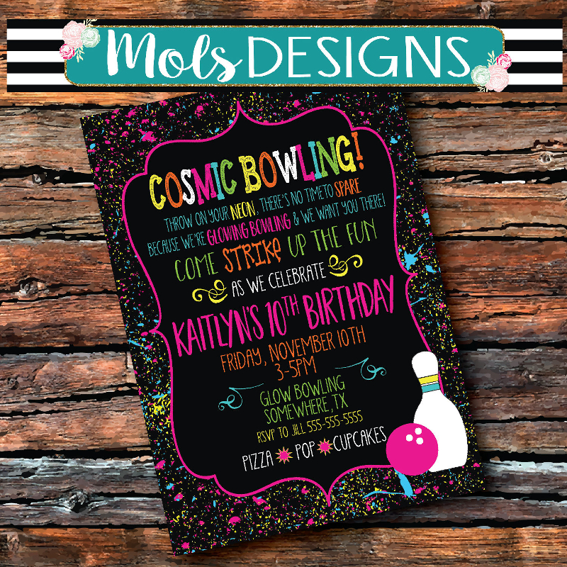 Bowling Invitation - 15+ Examples, Format, Pdf | Examples