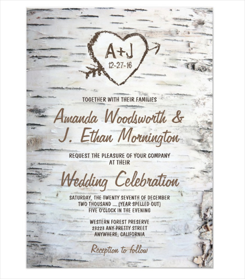 Rustic Invitation - 15+ Examples, Format, Pdf | Examples
