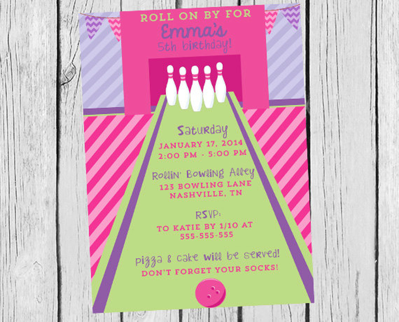 Bowling Invitation - 15+ Examples, Format, Pdf | Examples