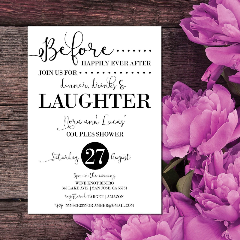 Couples Shower Invitation 15 Examples Format Pdf Examples