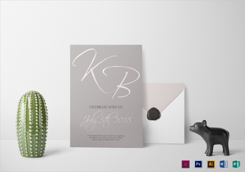 Elegant Wedding Invitation - 20+ Examples, Format, Pdf | Examples