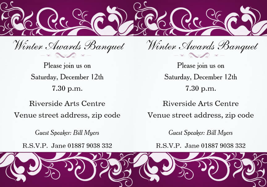 Banquet Invitation 7 Examples Format Pdf Examples
