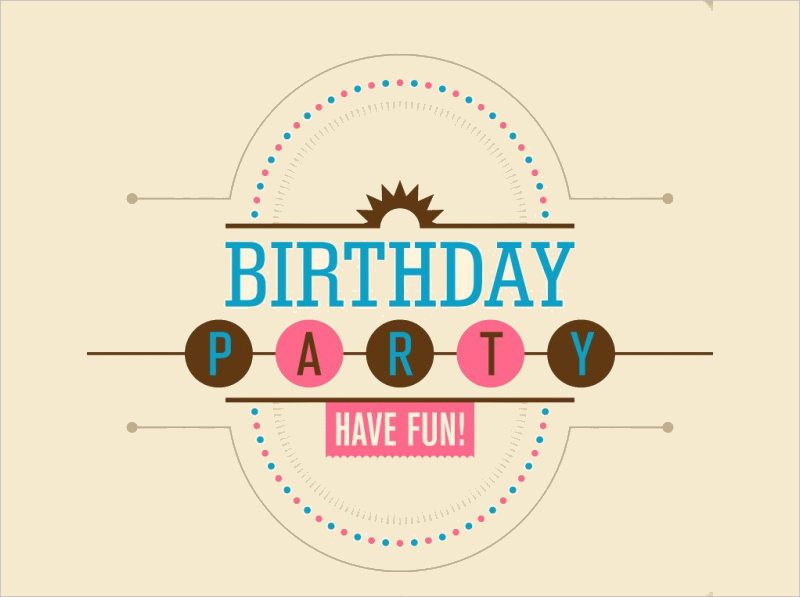 Birthday Party Invitation - 20+ Examples, Format, Pdf | Examples