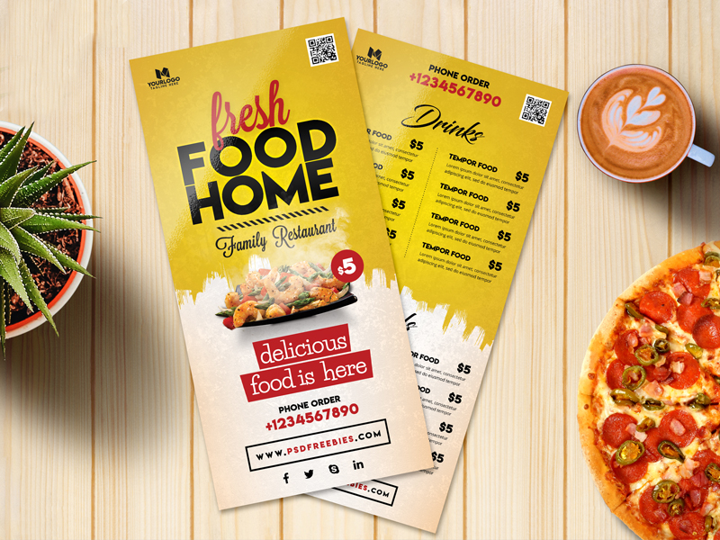 FREE 14 Menu Card Samples In PSD AI EPS Vector Examples