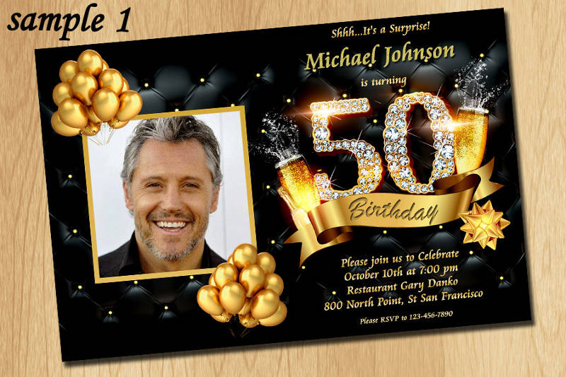 50th Birthday Invitation Examples Format Pdf Examples