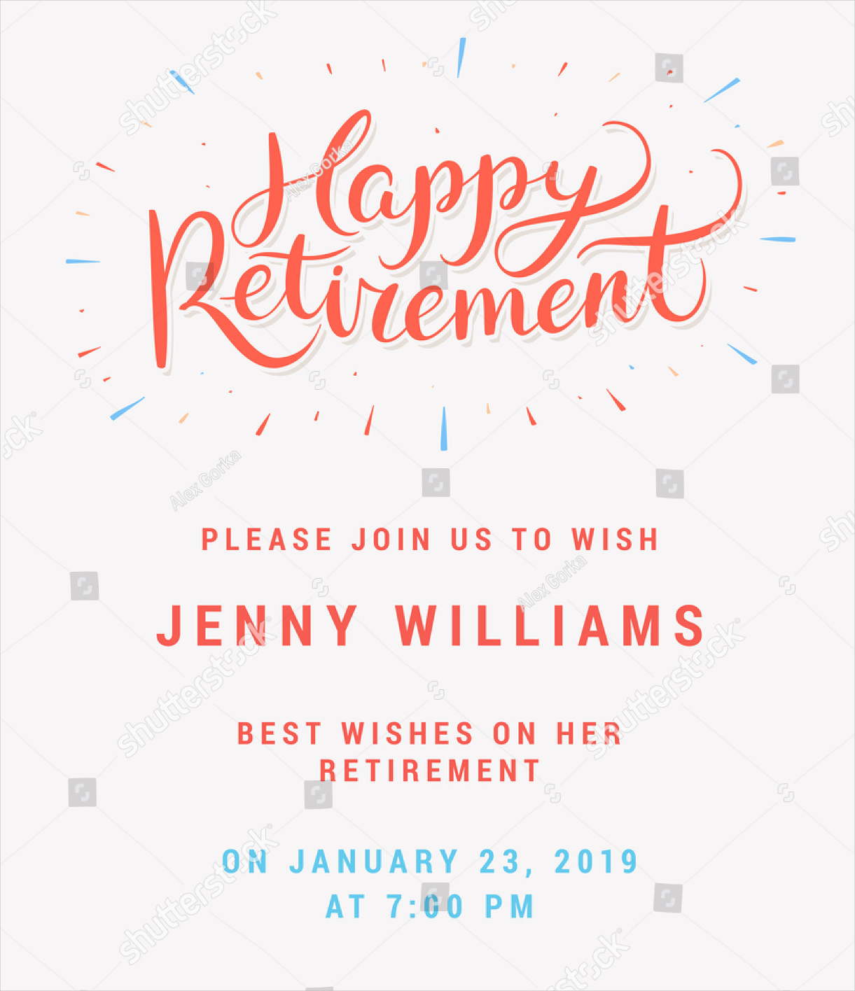Editable Free Retirement Party Invitation Templates For Word Tutorial 