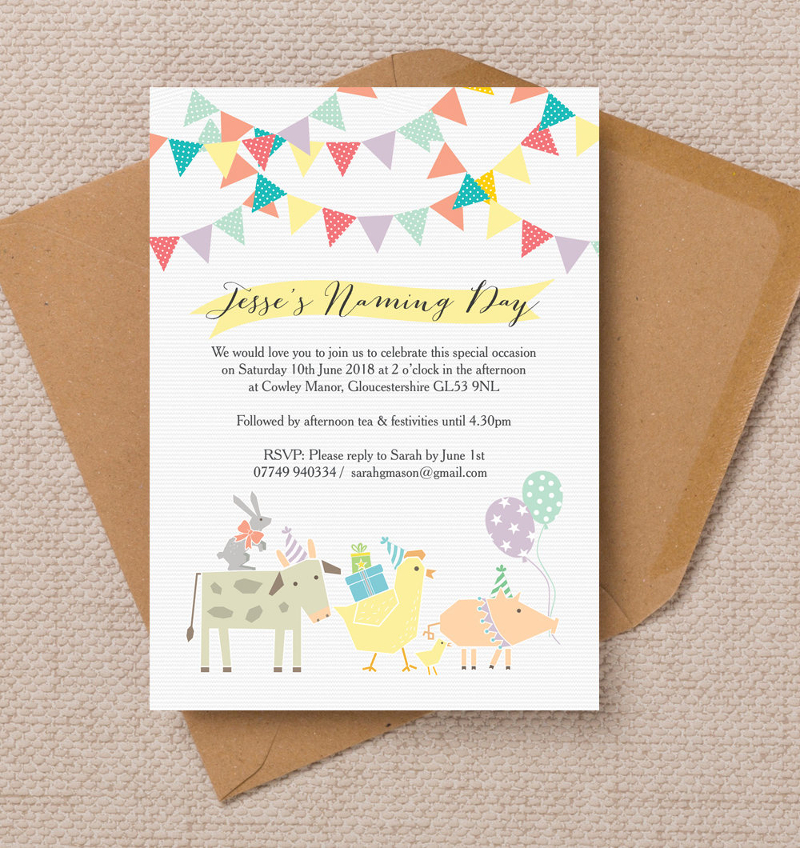 Naming Ceremony Invitation - 15+ Examples, Format, Pdf | Examples