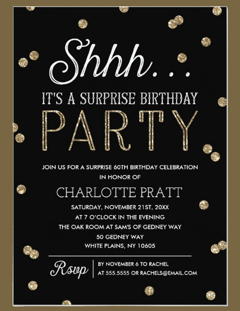 Personalized Invitation - 17+ Examples, Format, Pdf | Examples