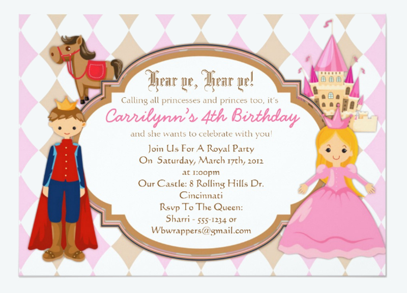 Prince Birthday Invitation - 9+ Examples, Format, Pdf | Examples
