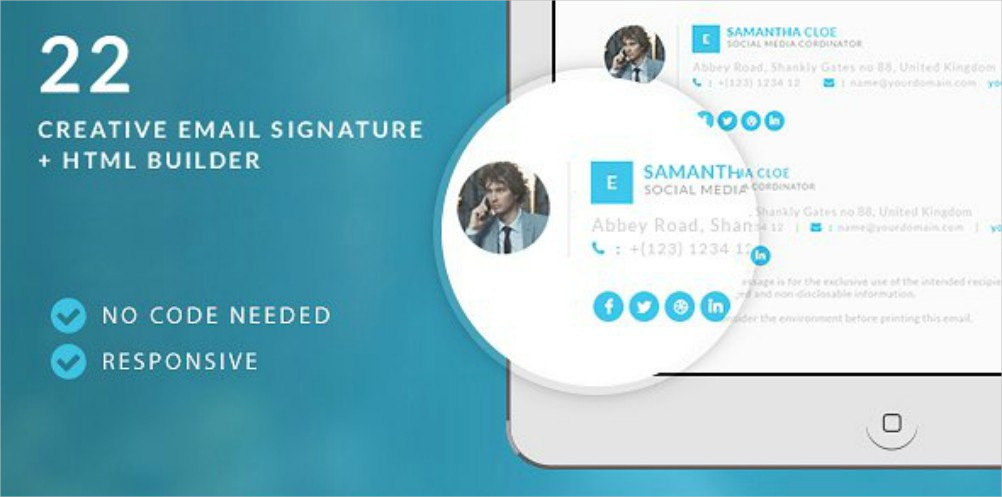 Company Email Signature - 13+ Examples, Format, Sample | Examples