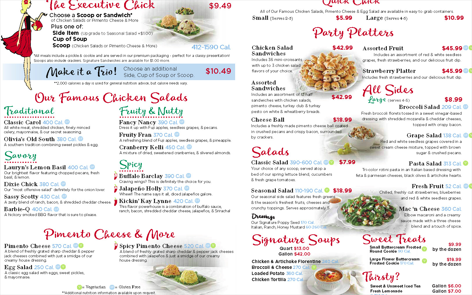 FREE 6 Salad Menu Samples In PSD AI EPS Vector Examples