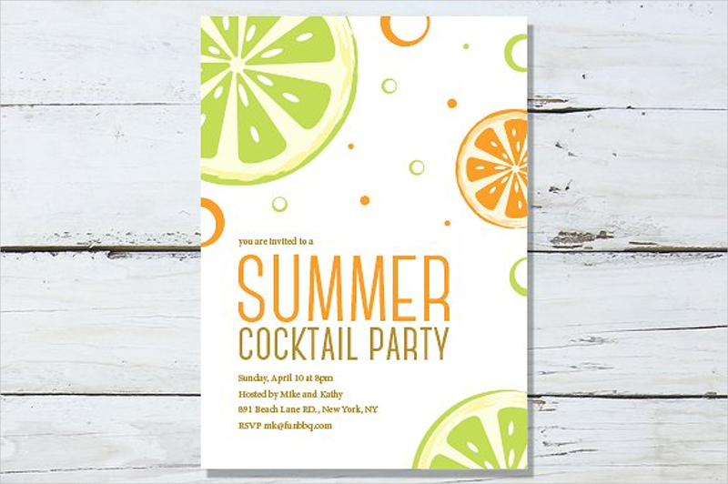 Cocktail Party Invitation - 20+ Examples, Format, Pdf | Examples