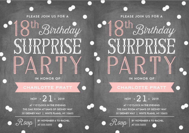 18th Birthday Invitation 19 Examples Format Pdf Examples