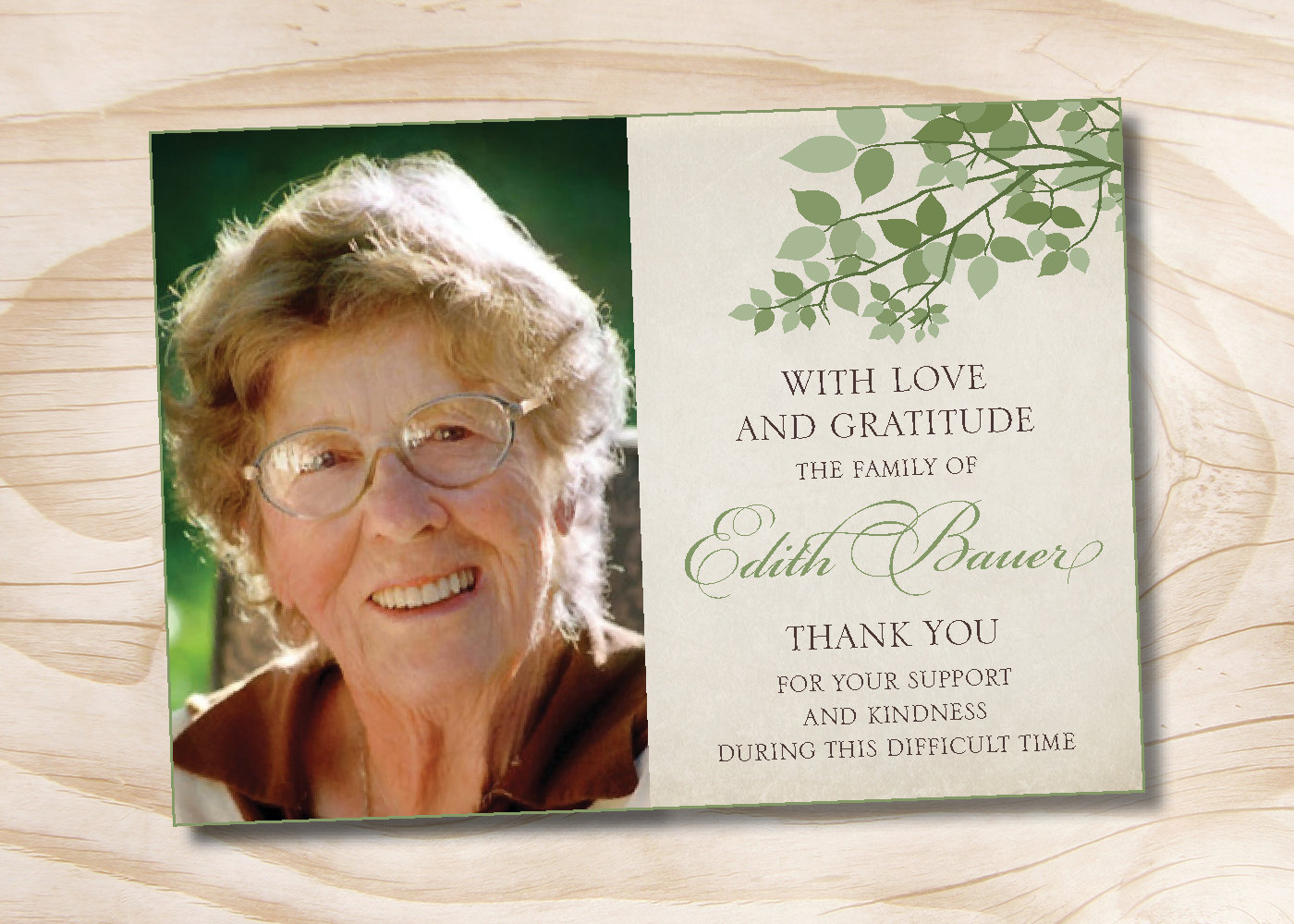 Memorial Thank You Card 11 Examples Format Pdf Examples