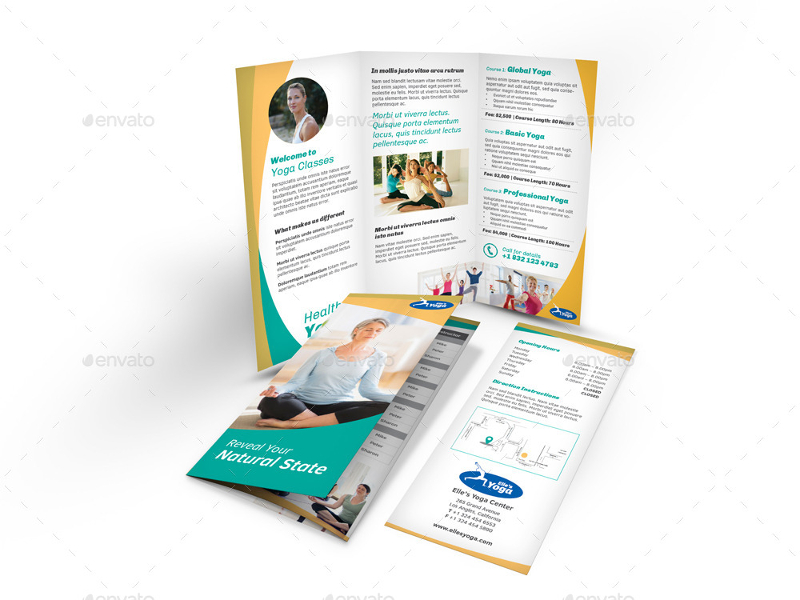 Yoga Brochure - 16+ Examples, Format, Pdf | Examples