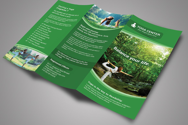 Yoga Brochure - 16+ Examples, Format, Pdf | Examples