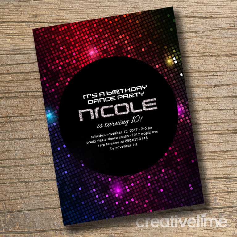 Dj Party Invitation - 16+ Examples, Format, Pdf | Examples