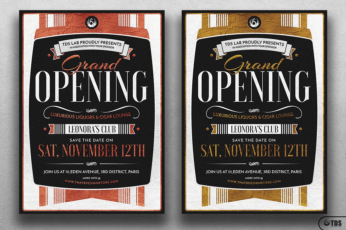 FREE 8 Grand Opening Flyer Templates In Word PSD AI EPS Vector 