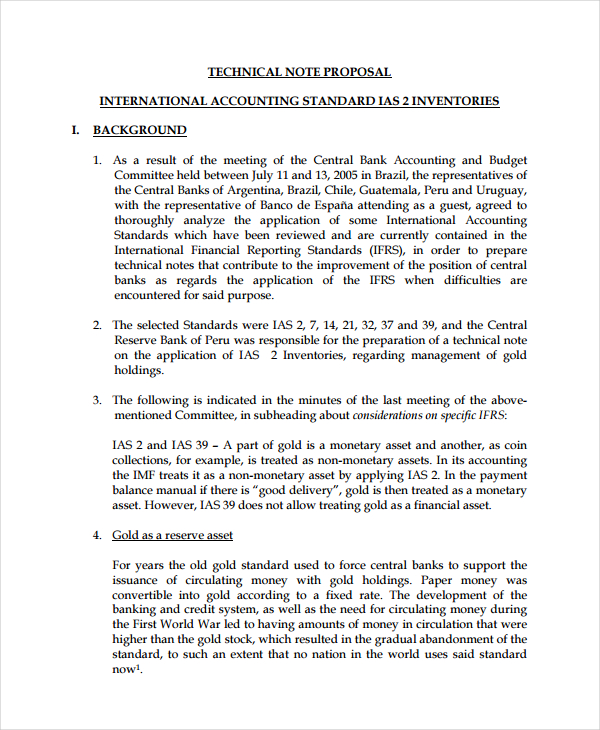 Accounting Proposal 16 Examples Format Pdf Examples