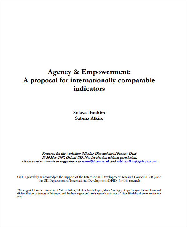 Agency Proposal - 10+ Examples, Format, Pdf | Examples