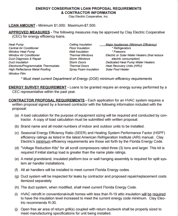 Loan Proposal 13 Examples Format Pdf Examples Loan Proposal 13 Examples Format Pdf Examples