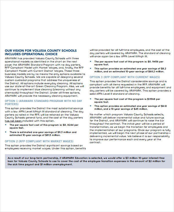 Management Proposal - 15+ Examples, Format, Pdf | Examples