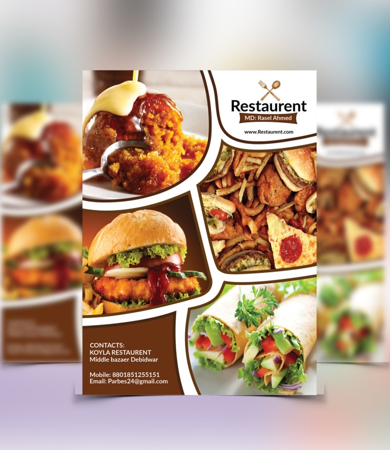 Restaurant Flyer - 24+ Examples, Format, Pdf | Examples