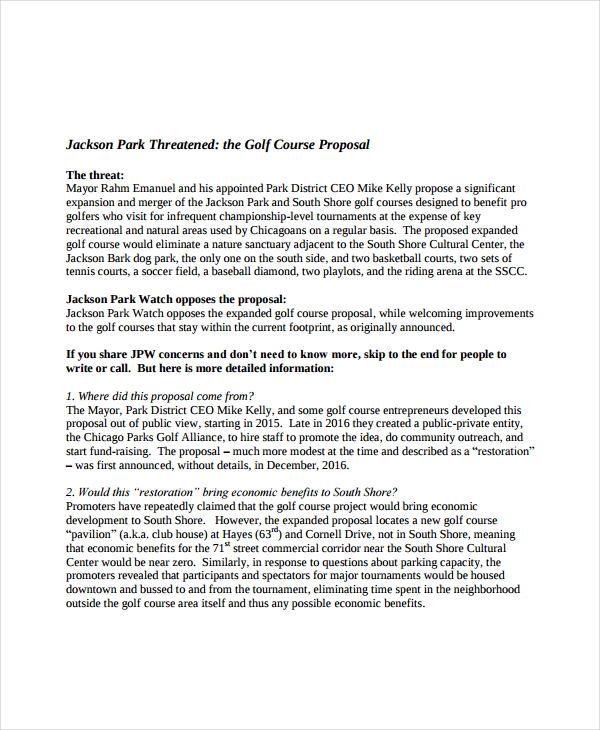 Course Proposal - 10+ Examples, Format, Pdf | Examples