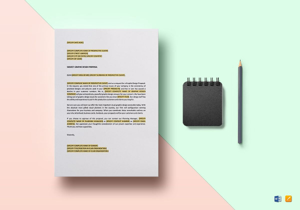 FREE 10 Graphic Design Proposal Examples In PDF Word Pages Examples