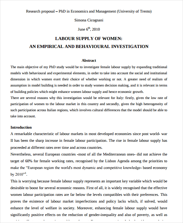 Management Proposal - 15+ Examples, Format, Pdf | Examples