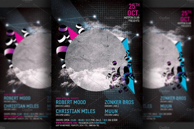 Minimalist Flyer Design - 34+ Examples, Format, Pdf | Examples